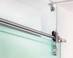 SCHUIFDEURBESLAG RVS DORMA CE manet compact*verzonken* Furniture Fittings