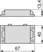 KABELBOX KUNSTSTOF EMUCA CE opschroef*met kroonsteentje*IP44 Furniture ...