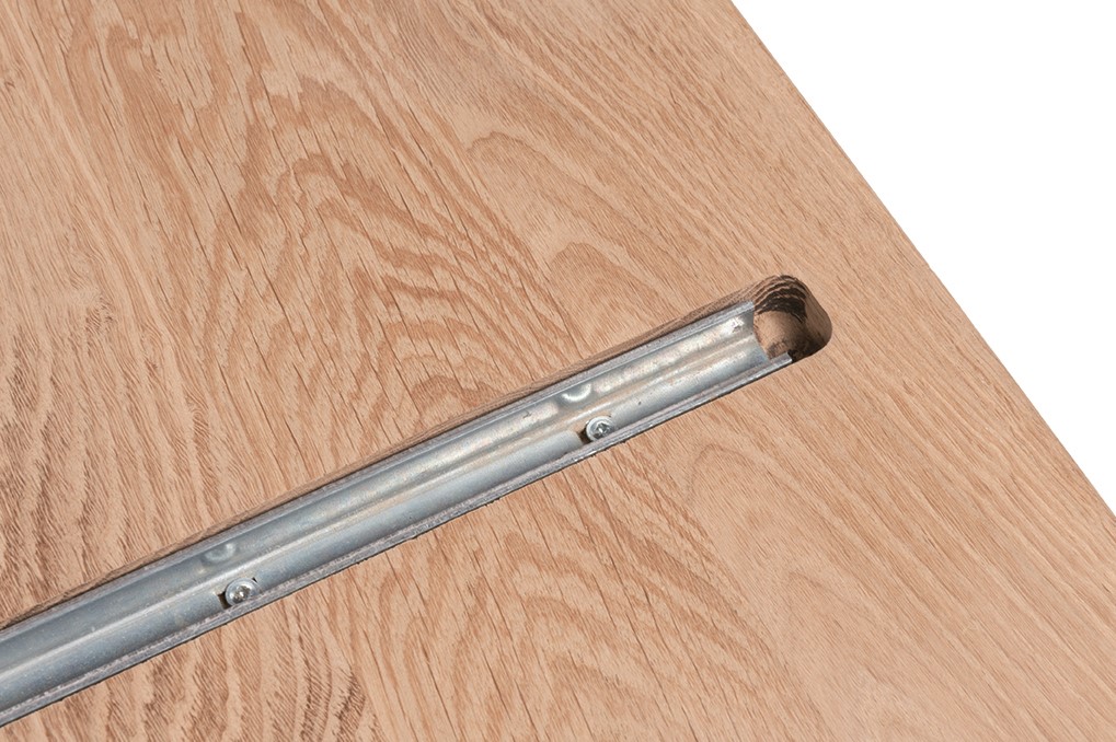 U-PROFIEL met SLOBGATEN MEFF CE staal zwart gecoat*zware uitvoering ...